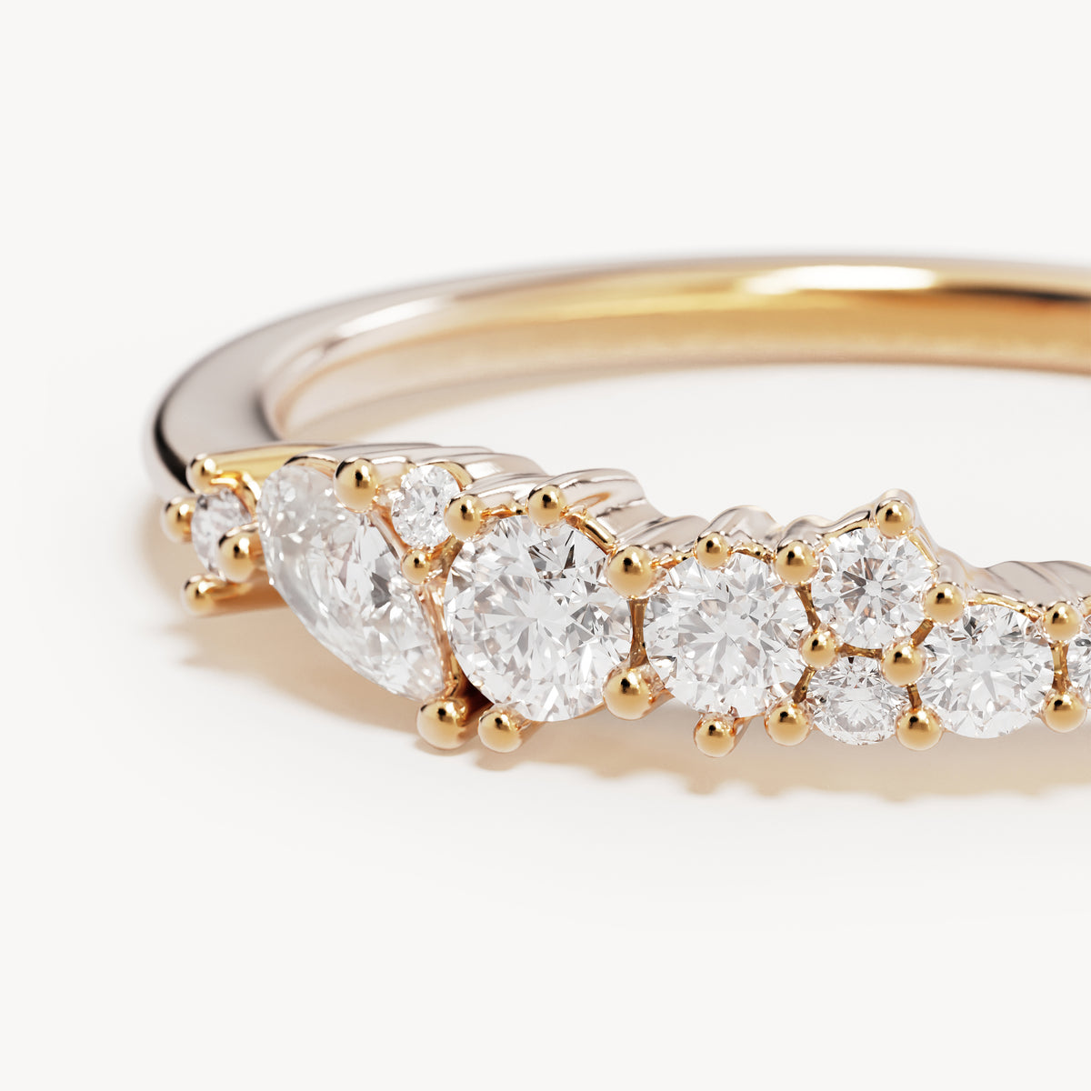 9k Solid Gold Sunkissed Stillness 0.25ct Lab-Grown Diamond Ring – by charlotte