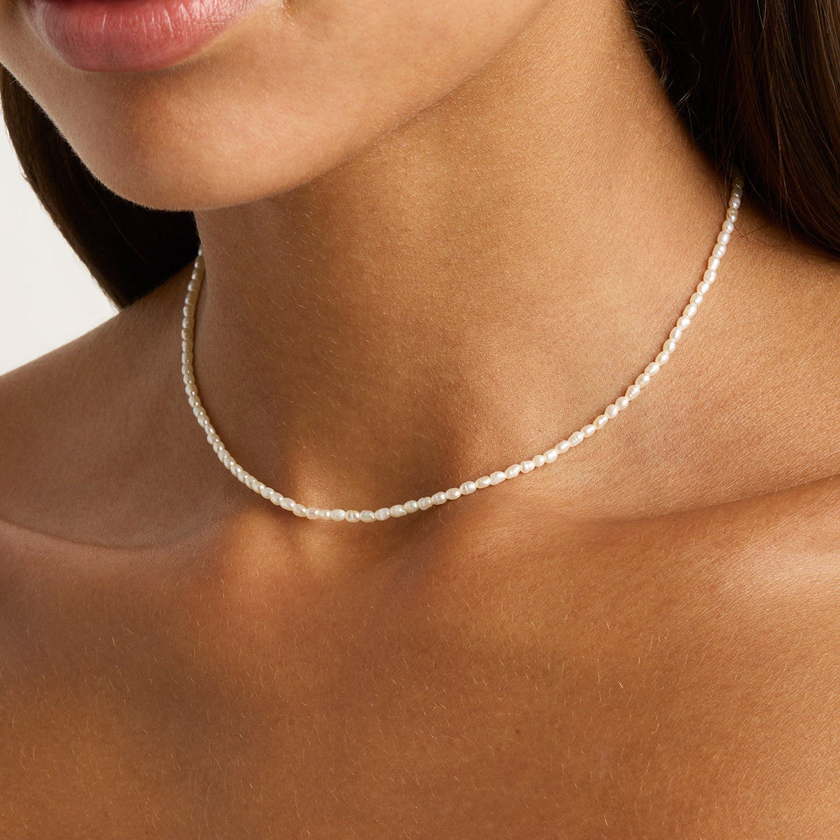 Sterling Silver Moonlight Choker – by charlotte