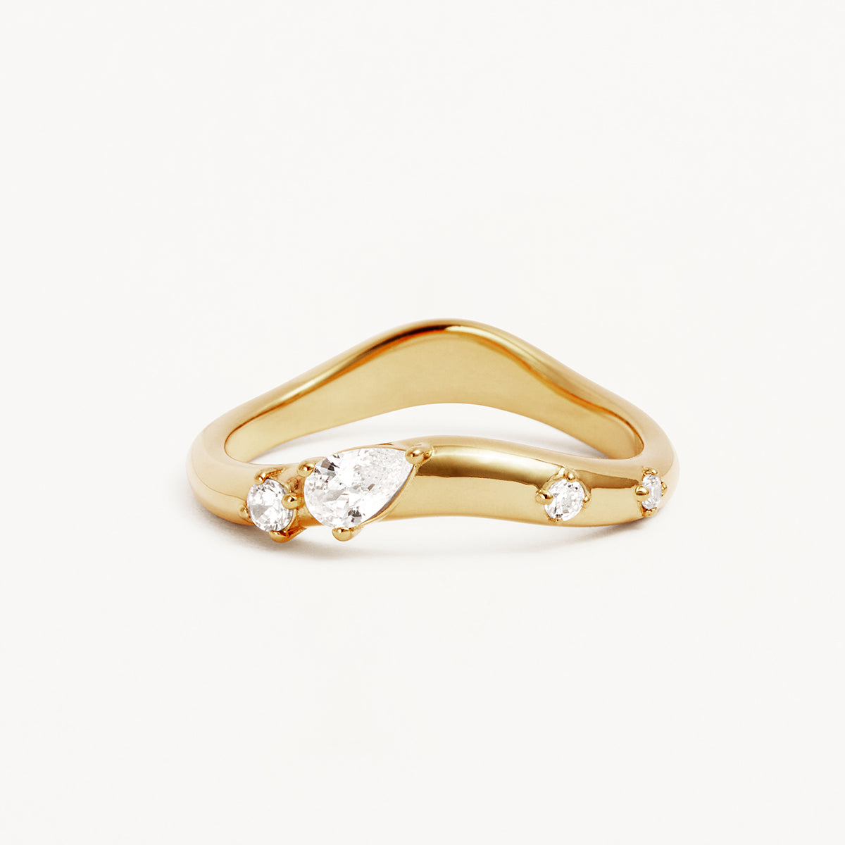 18k Gold Vermeil Chasing Tides Ring – by charlotte