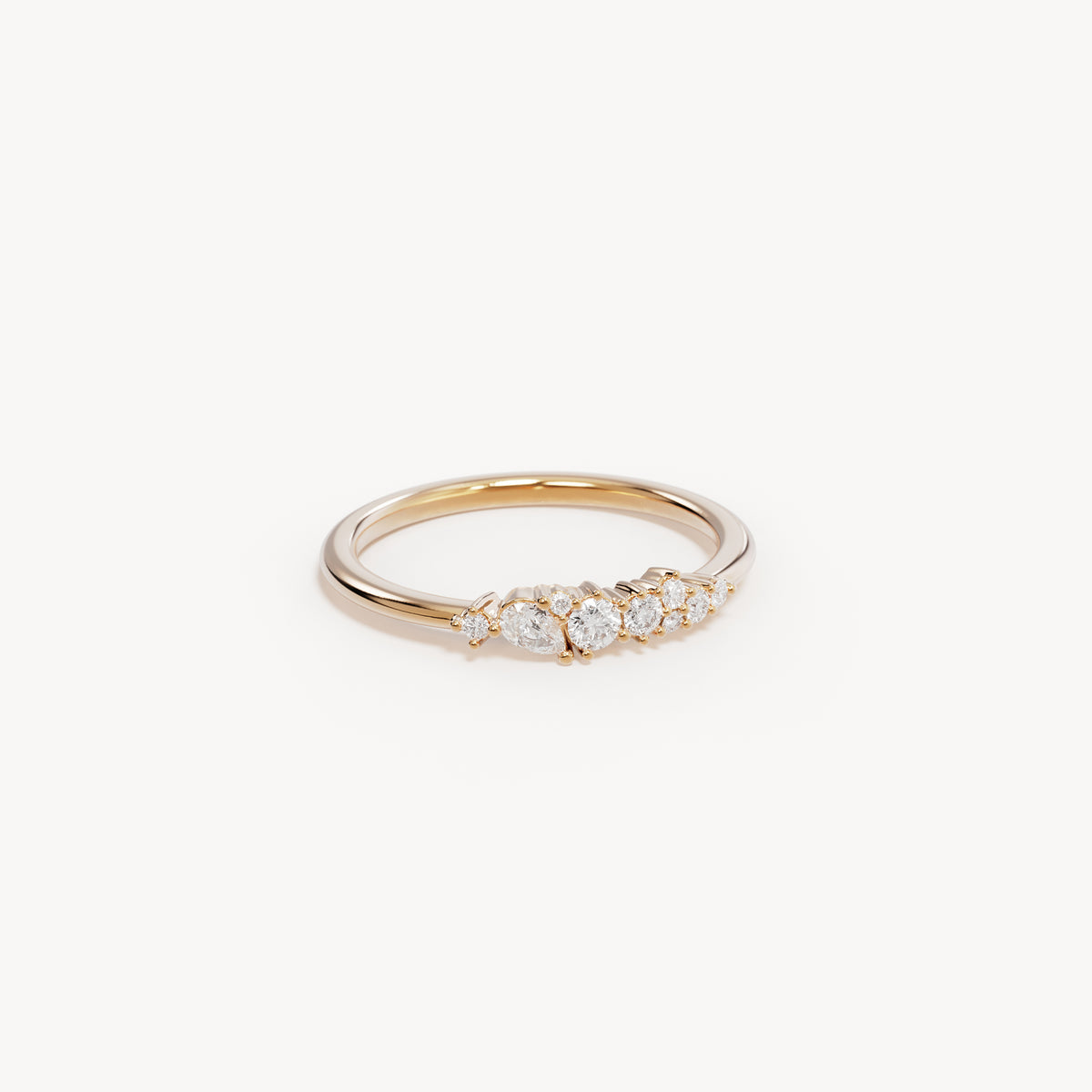 9k Solid Gold Sunkissed Stillness 0.25ct Lab-Grown Diamond Ring – by charlotte