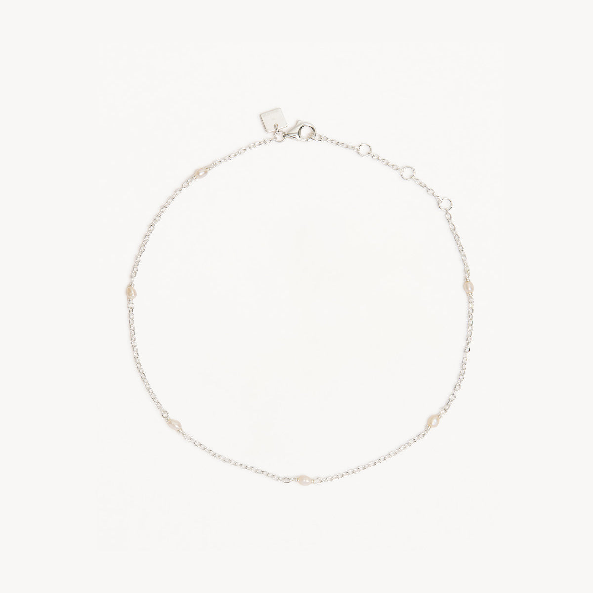Sterling Silver Peaceful Wanderer Anklet – by charlotte