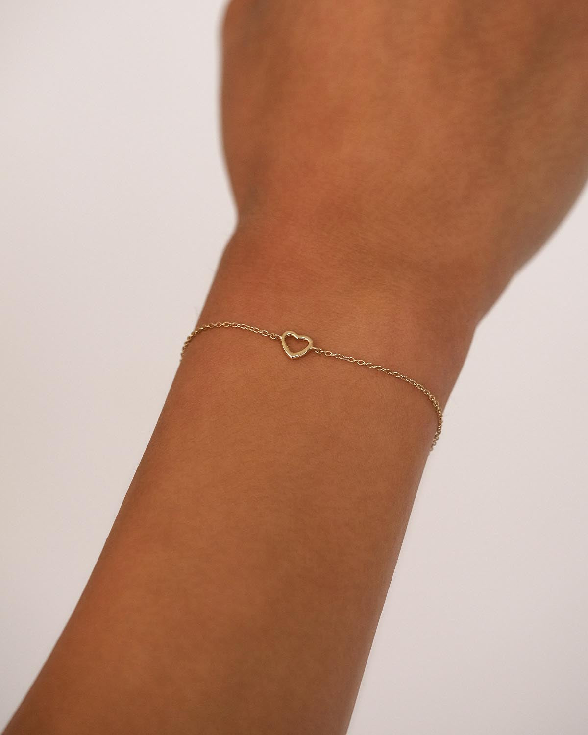 14k Solid Gold Pure Love Bracelet – by charlotte