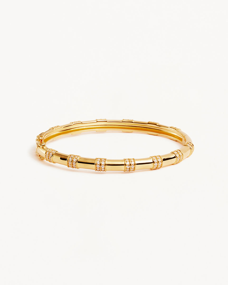 18k Gold Vermeil Shine Bright Bangle – by charlotte