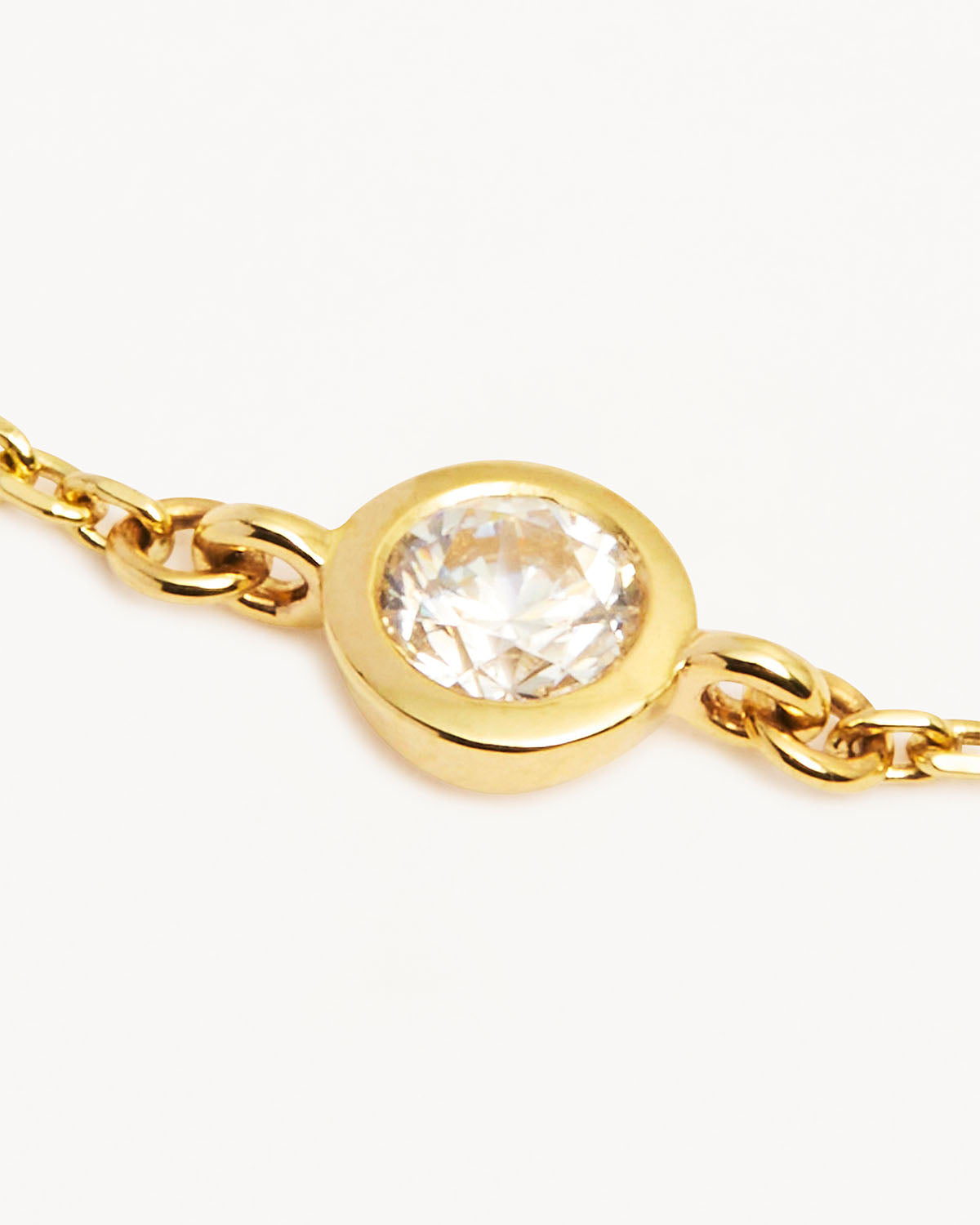 14k Solid Gold Water Drop Diamond Bracelet – by charlotte