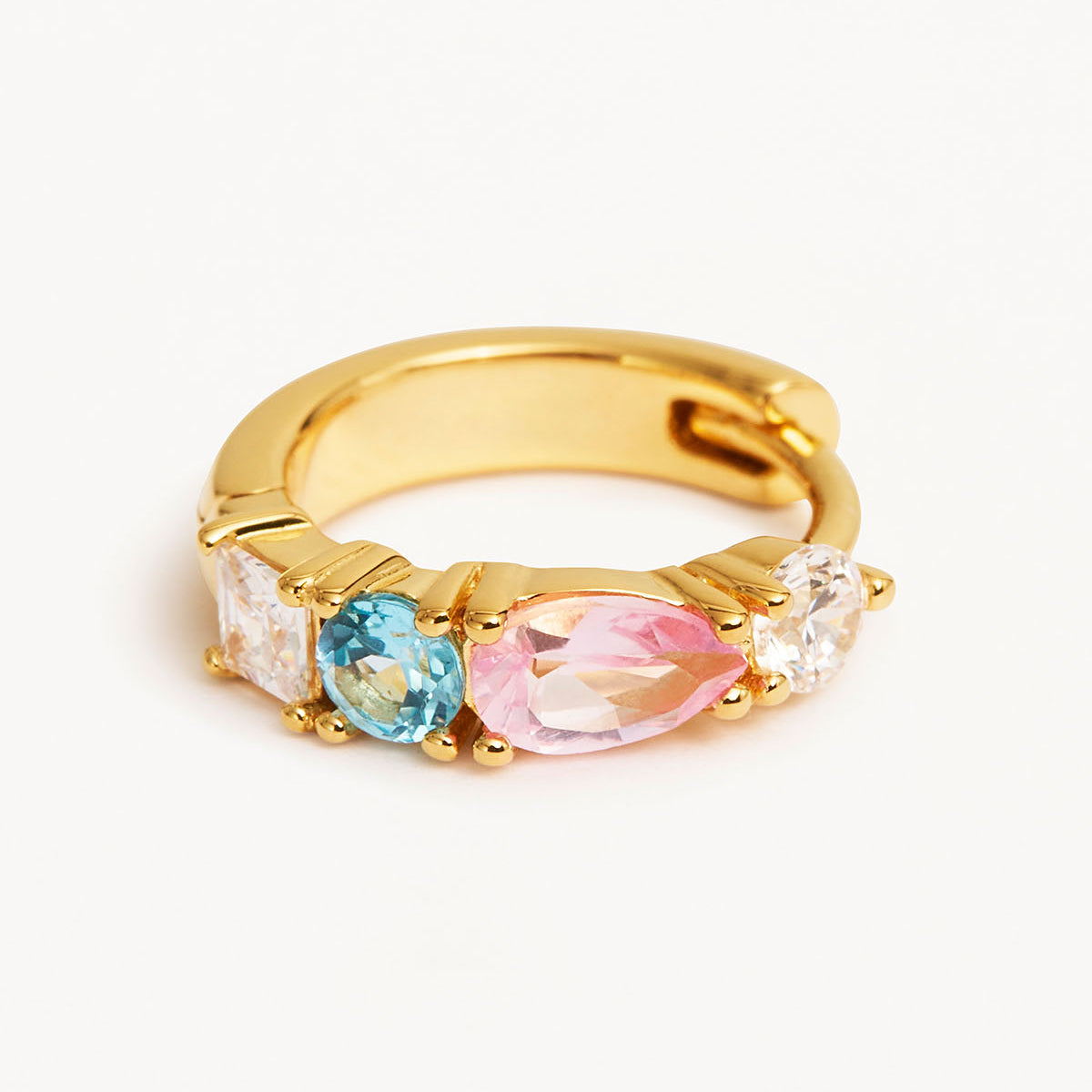 18k Gold Vermeil Cherish Deeply Hoops – by charlotte