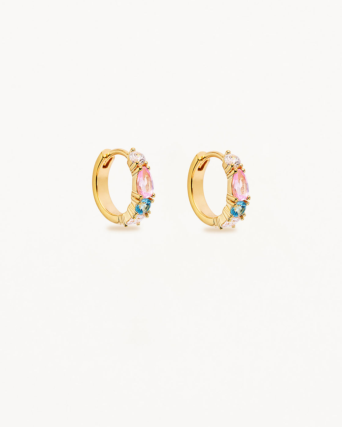 18k Gold Vermeil Cherish Deeply Hoops – by charlotte