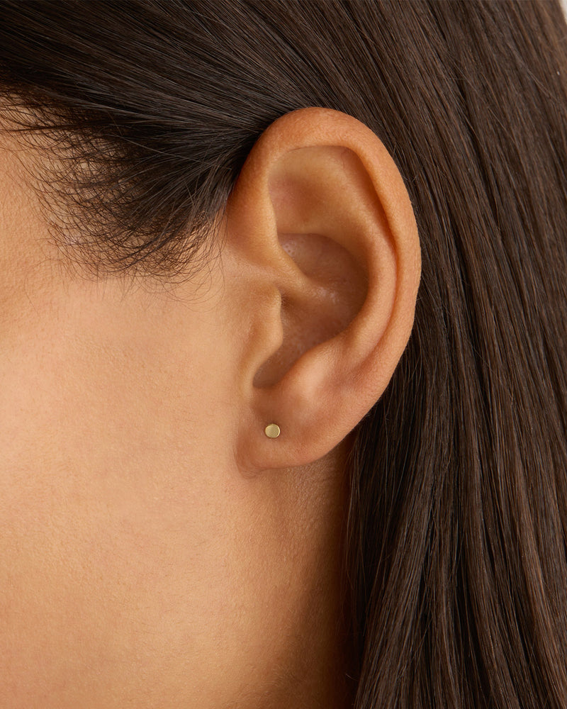 14K Solid Gold Earrings – by charlotte