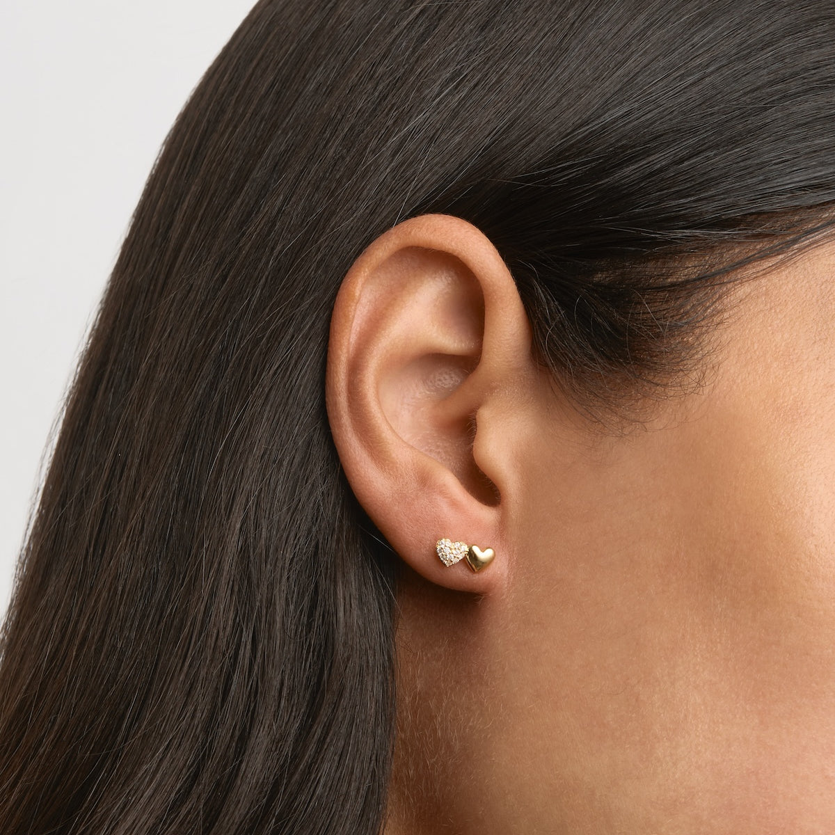 18k Gold Vermeil Always By Your Side Stud Earrings – by charlotte