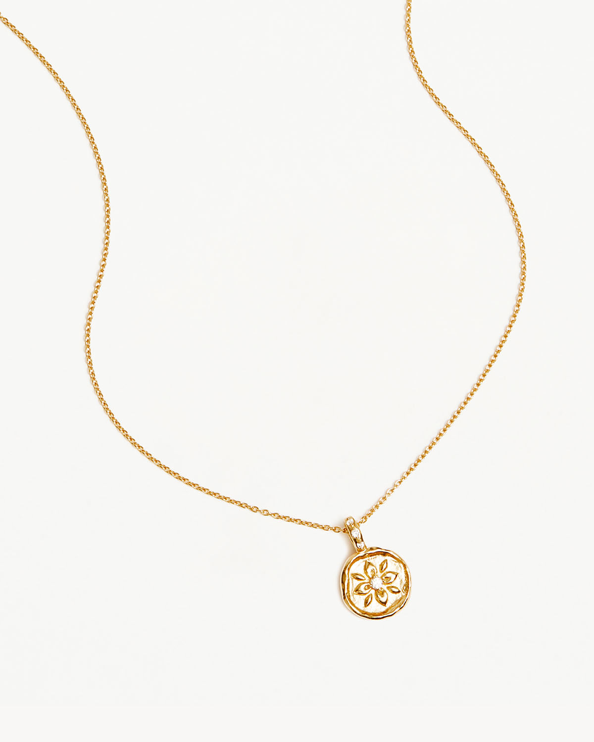 18k Gold Vermeil Live in Love Necklace – by charlotte