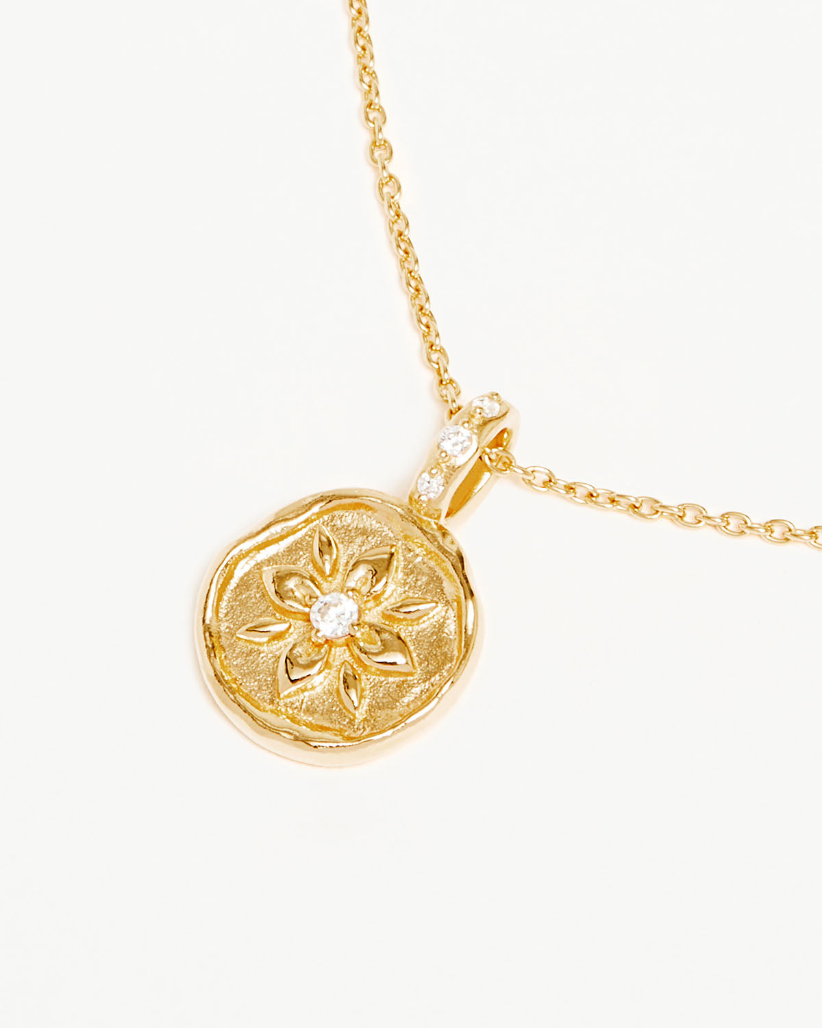 18k Gold Vermeil Live in Love Necklace – by charlotte