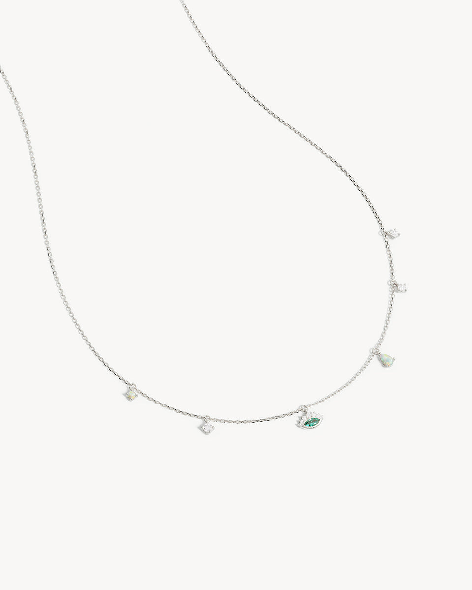 Sterling Silver Hope and Protection Necklace – by charlotte
