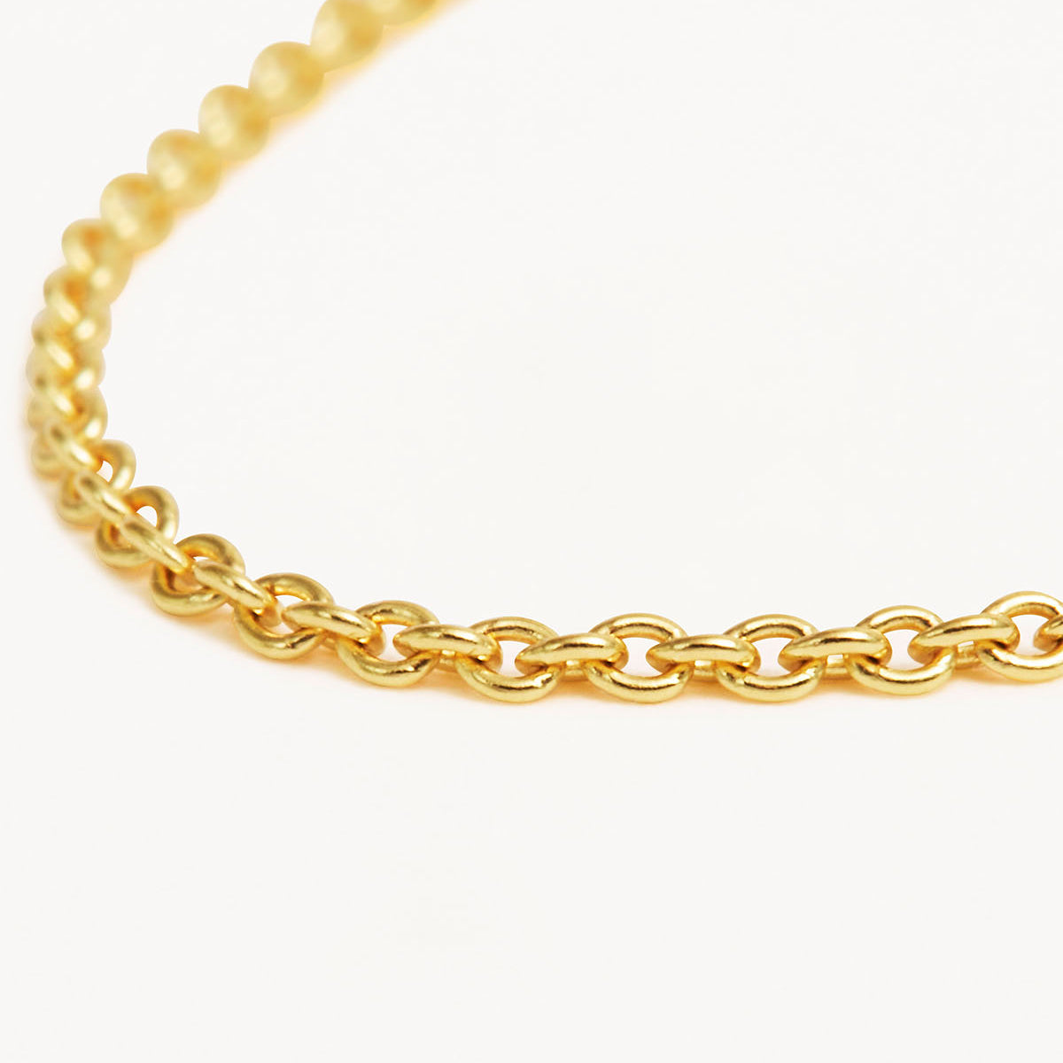 18k Gold Vermeil 18" Fine Rolo Chain Necklace – by charlotte