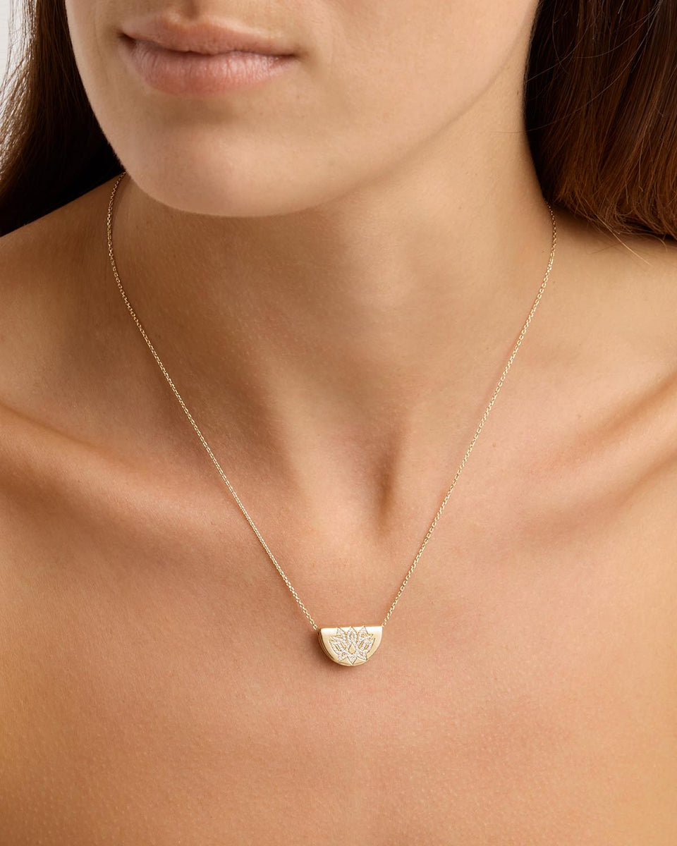 Lotus Necklaces – by charlotte