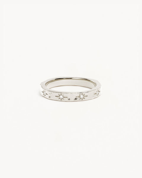 Sterling Silver Stardust Ring – by charlotte