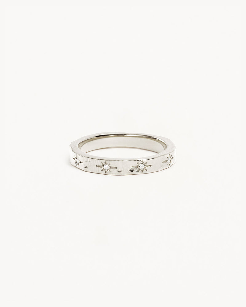 Sterling Silver Stardust Ring – by charlotte