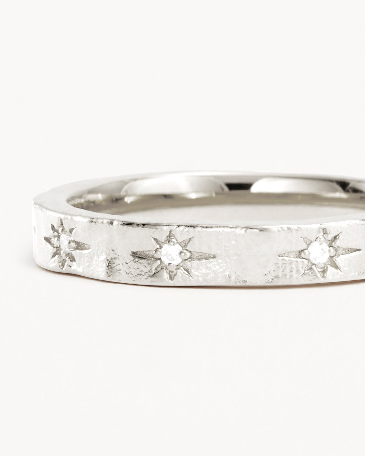 Sterling Silver Stardust Ring – by charlotte