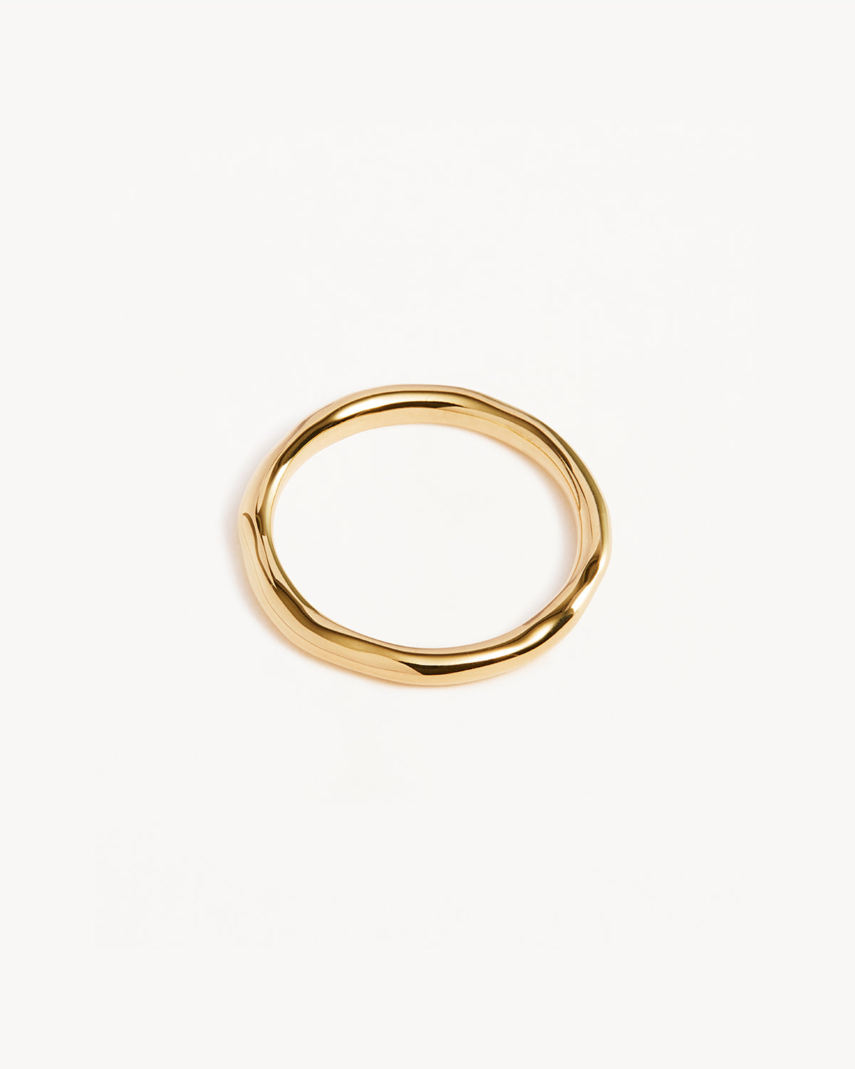 18k Gold Vermeil Lover Thin Ring – by charlotte