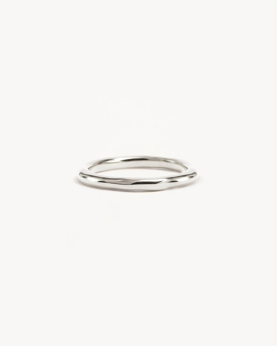 Sterling Silver Lover Thin Ring – by charlotte