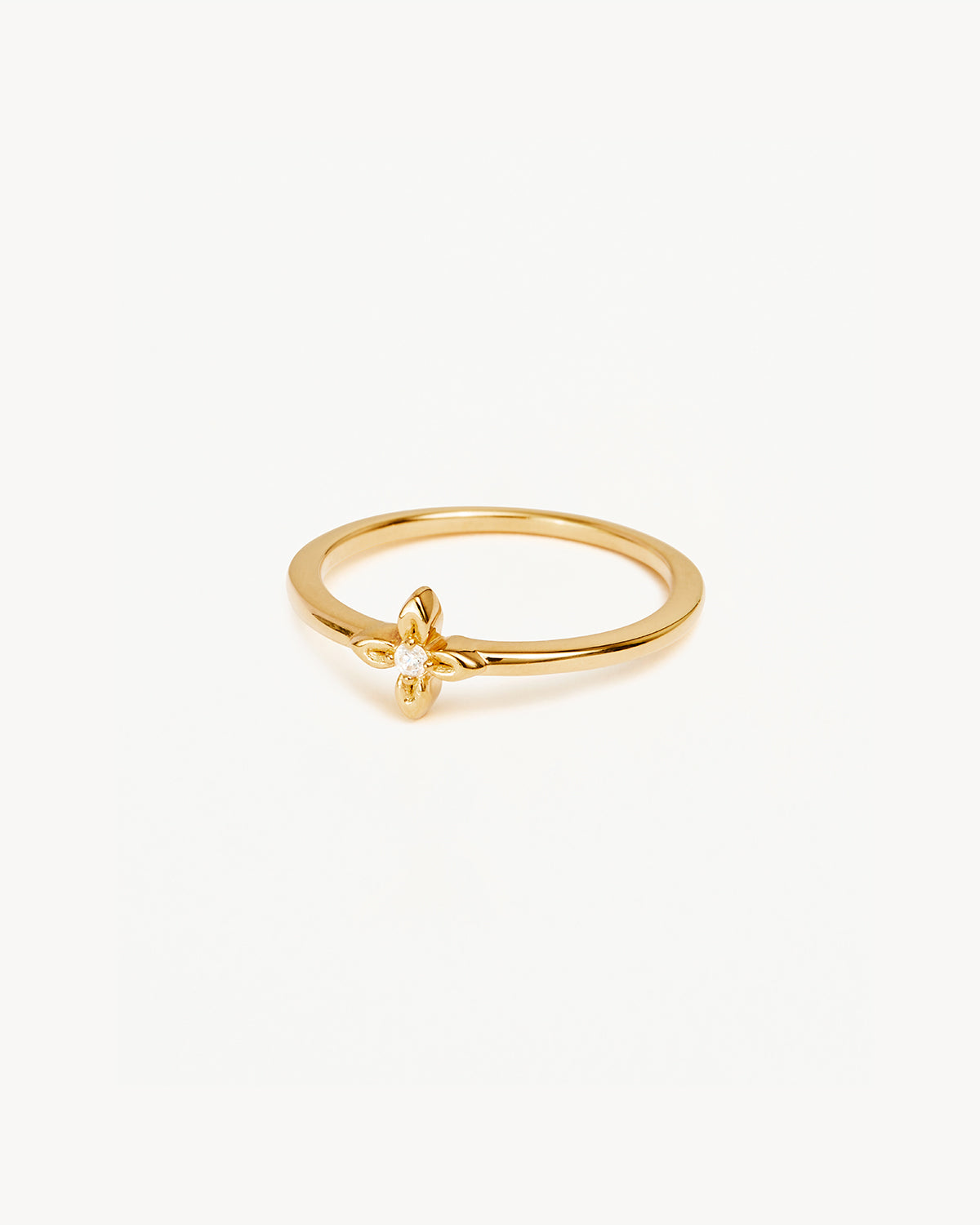 18k Gold Vermeil Live in Light Ring – by charlotte
