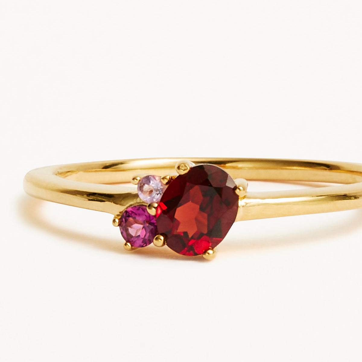 18k Gold Vermeil Kindred Birthstone Ring - January – by charlotte