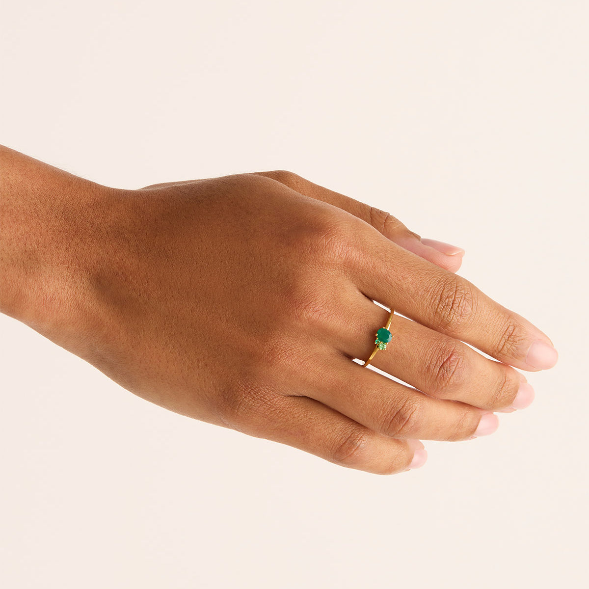 18k Gold Vermeil Kindred Birthstone Ring - May – by charlotte