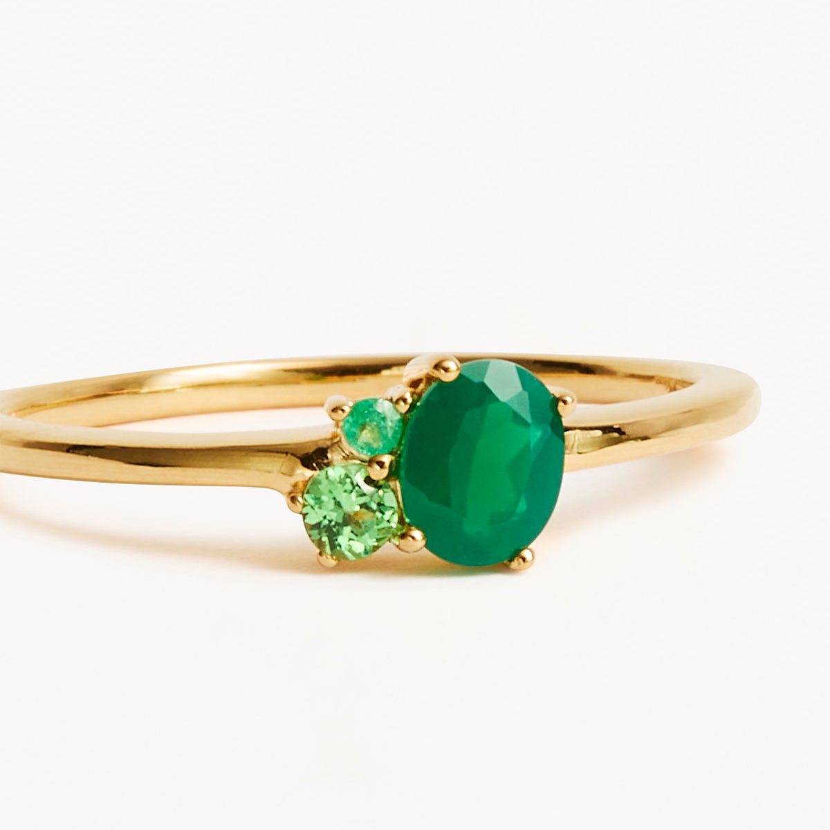 18k Gold Vermeil Kindred Birthstone Ring - May – by charlotte