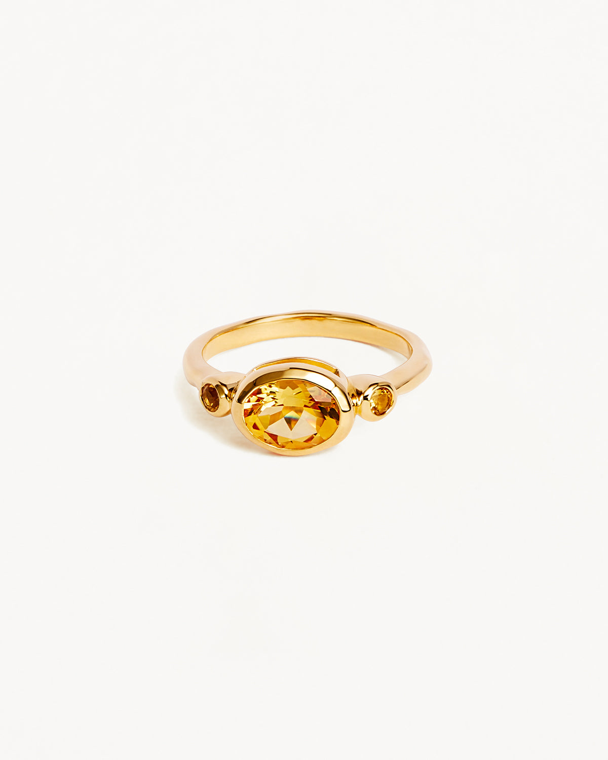 18k Gold Vermeil Radiant Soul Ring - Sun – by charlotte