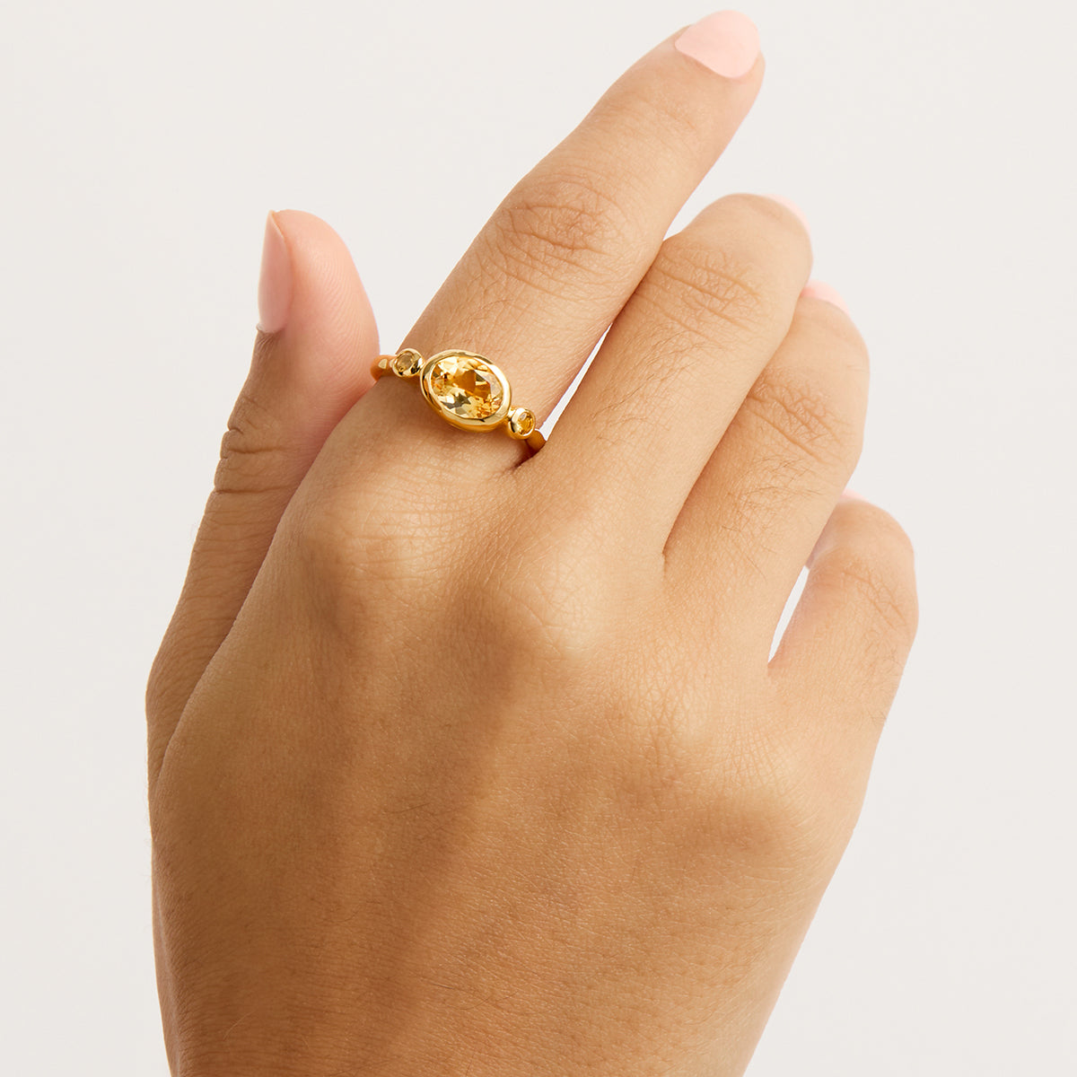 18k Gold Vermeil Radiant Soul Ring - Sun – by charlotte