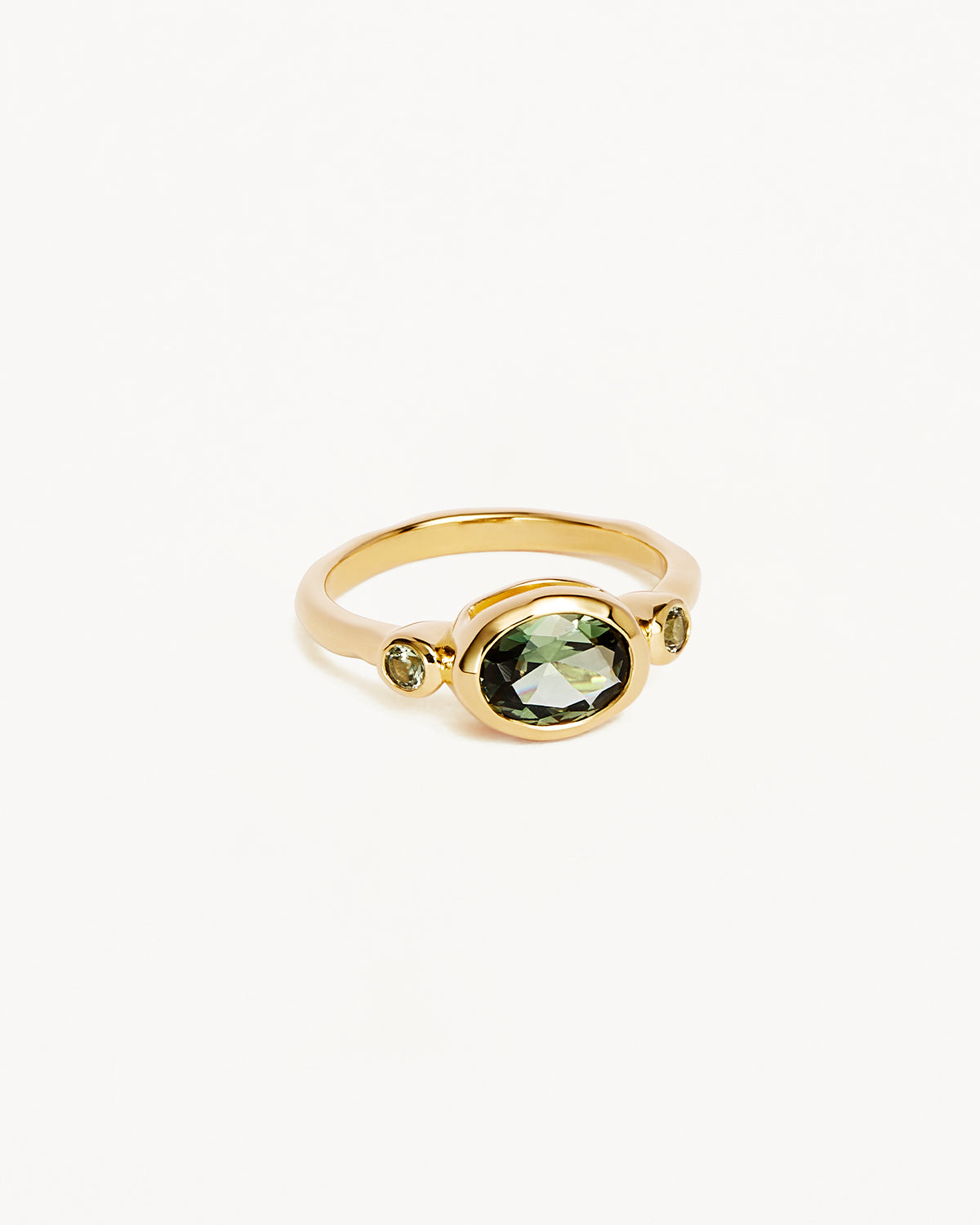 18k Gold Vermeil Radiant Soul Ring - Forest – by charlotte