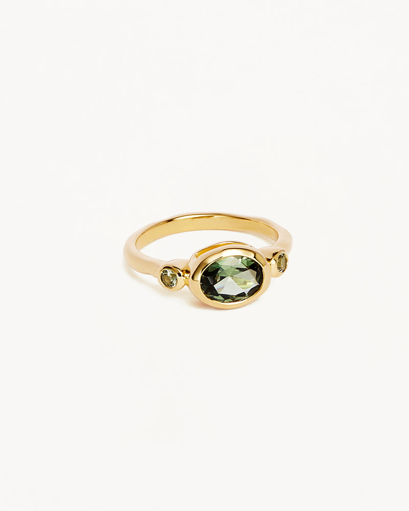 18k Gold Vermeil Radiant Soul Ring - Forest – by charlotte
