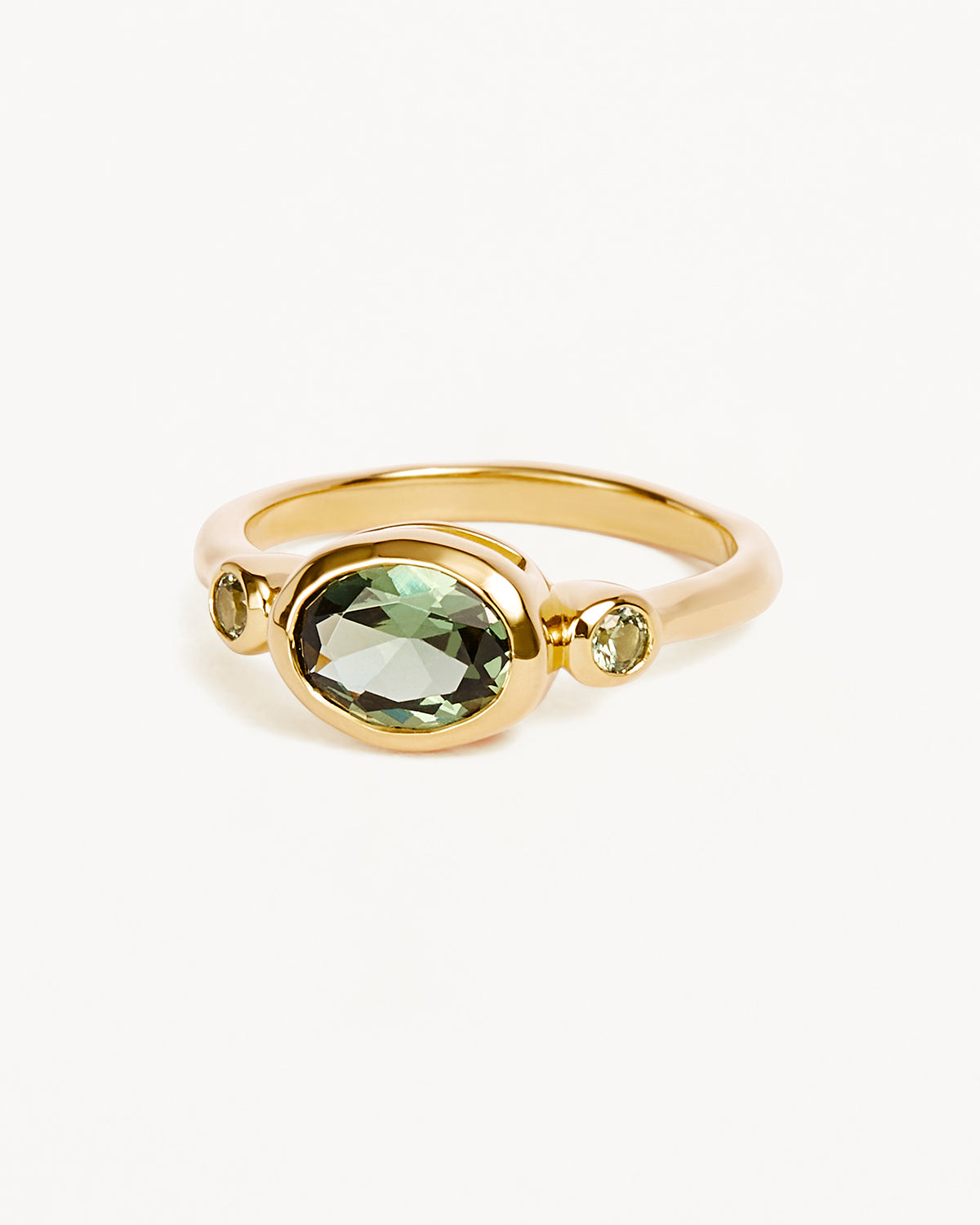 18k Gold Vermeil Radiant Soul Ring - Forest – by charlotte