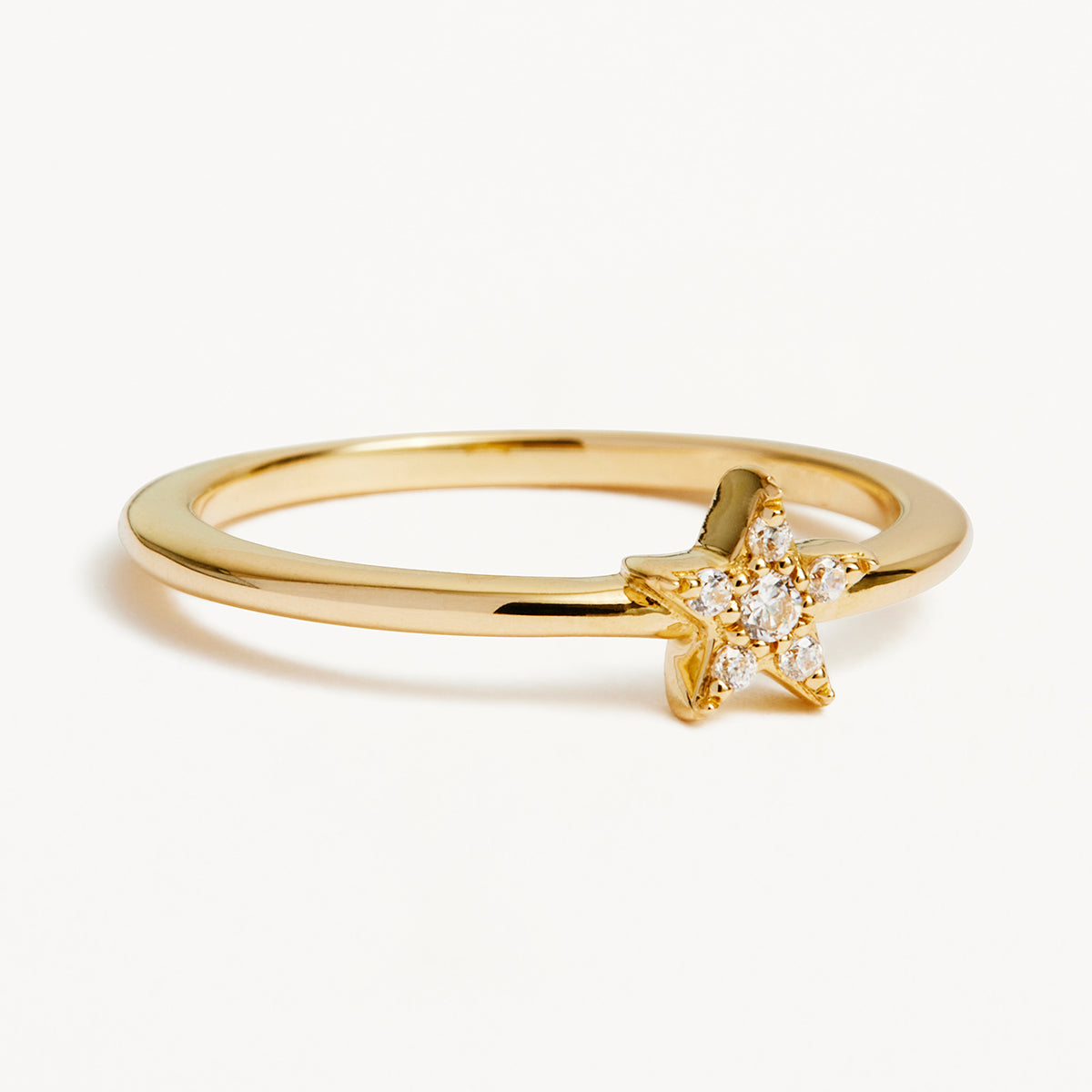 9k Solid Gold Estelle Lab-Grown Diamond Ring – by charlotte