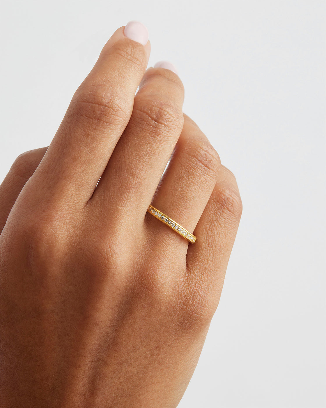 18k Gold Vermeil With Love Ring – by charlotte