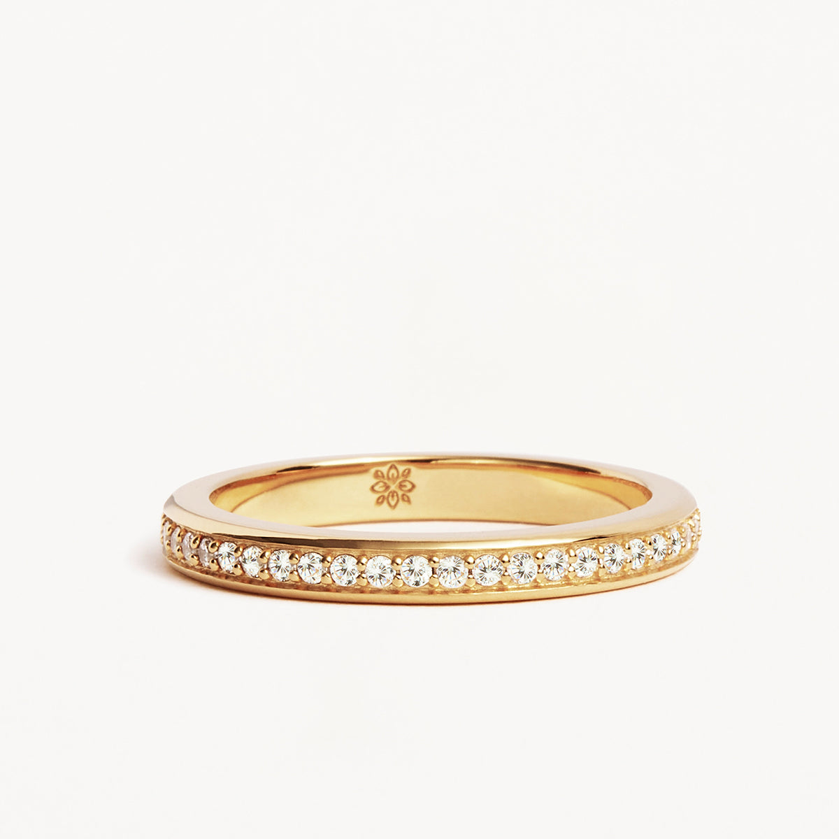 18k Gold Vermeil With Love Ring – by charlotte