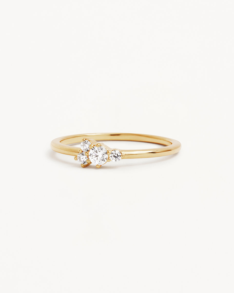 18k Gold Vermeil Mist Ring – by charlotte
