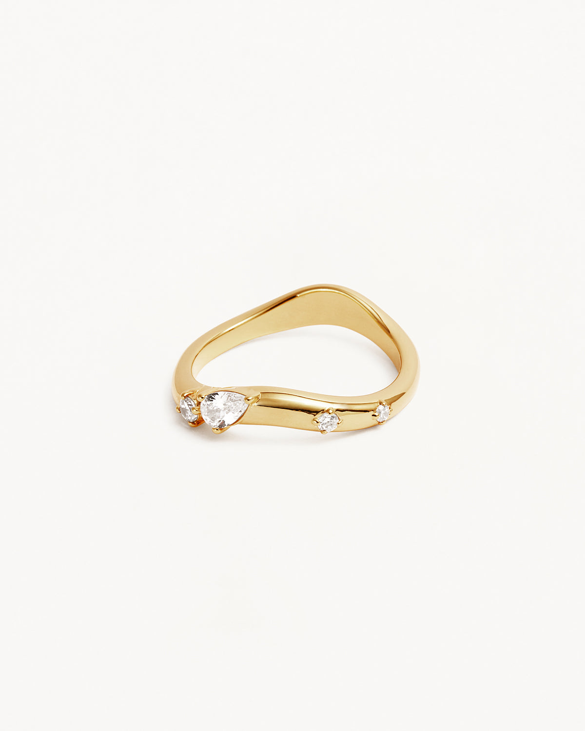 18k Gold Vermeil Chasing Tides Ring – by charlotte