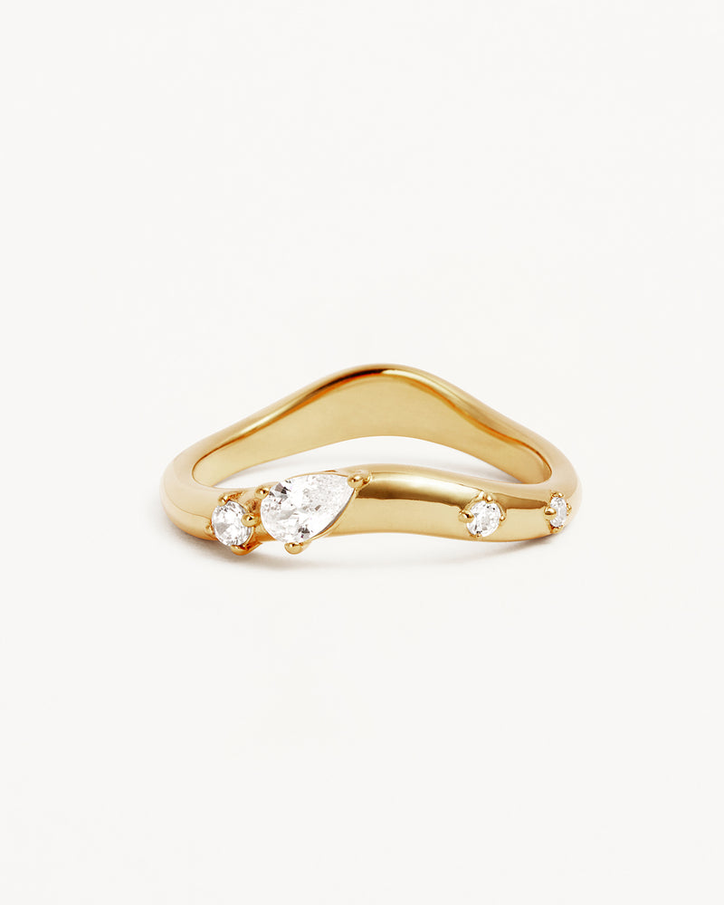 18k Gold Vermeil Chasing Tides Ring – by charlotte