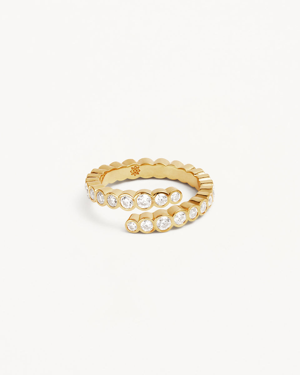 18k Gold Vermeil Endless Tides Ring – by charlotte