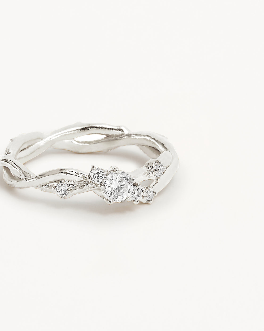 Sterling Silver No Rain, No Flowers Ring – by charlotte