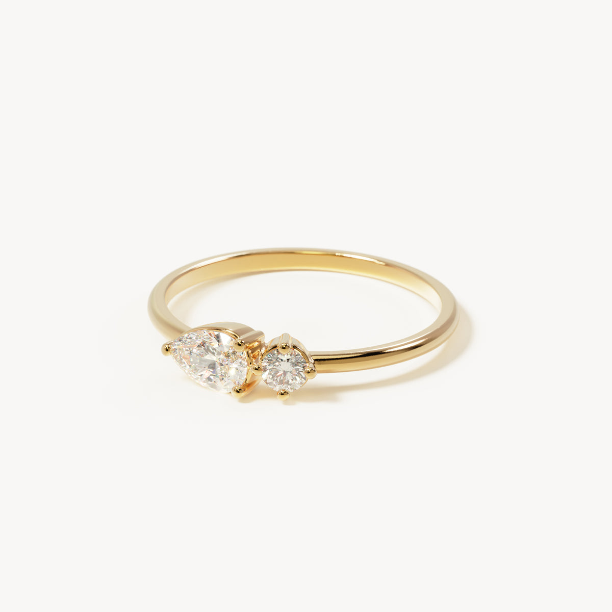14k Solid Gold With All My Heart Sapphire Ring – by charlotte