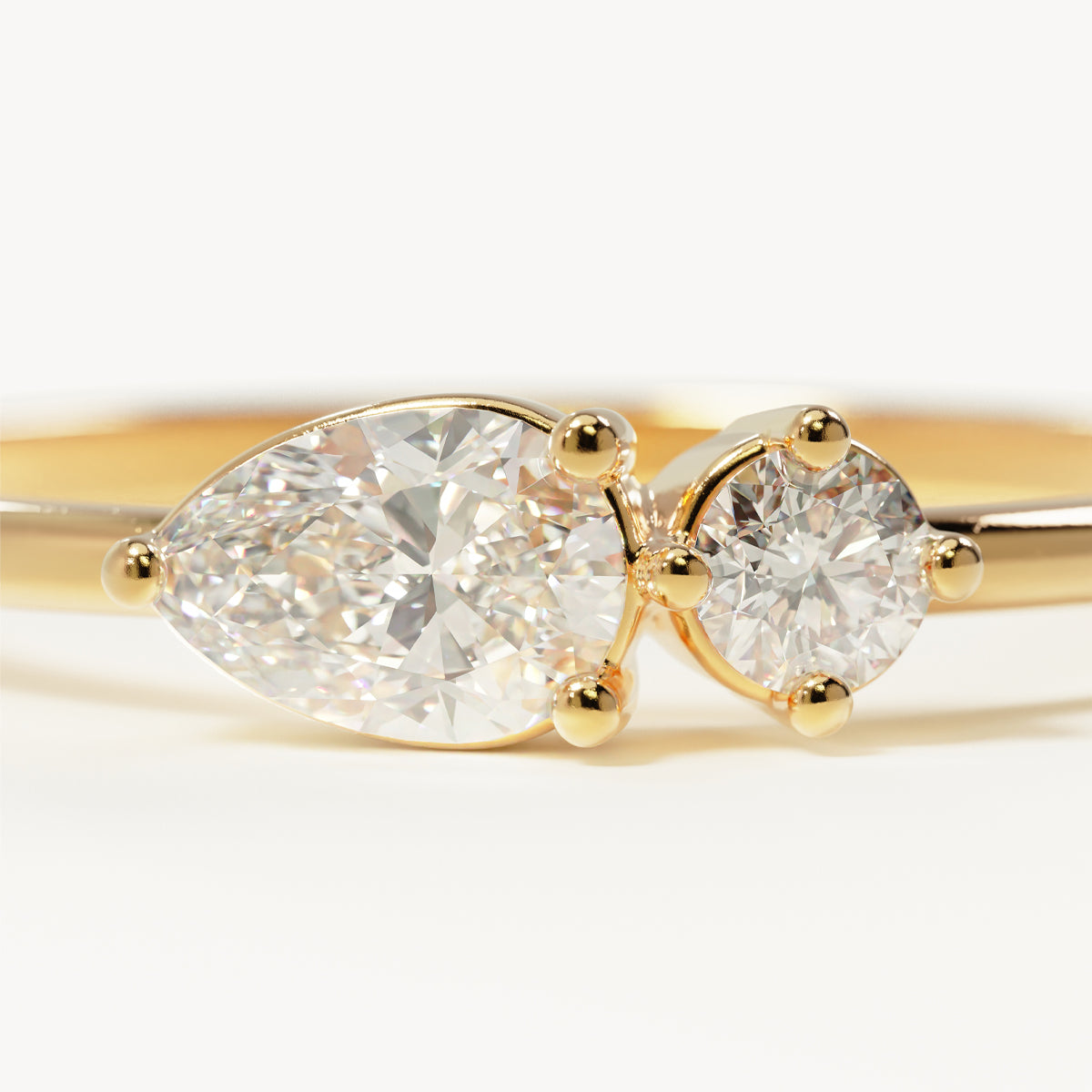 14k Solid Gold With All My Heart Sapphire Ring – by charlotte