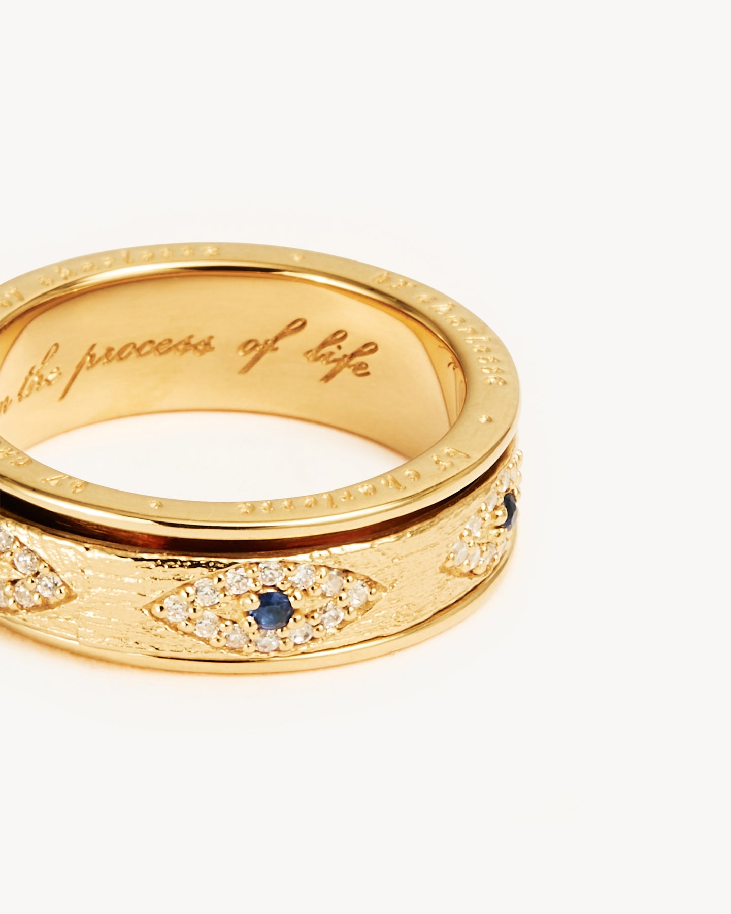 18k Gold Vermeil Trust Spinning Meditation Ring – by charlotte